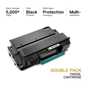 E-Z Ink (TM Compatible Toner Cartridge Replacement for Samsung 203L 203 MLT-D203L High Yield to use with ProXpress M3370FD M3870FW M4070FR M3320ND M3820DW M4020ND (Black, 2 Pack)