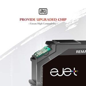 ejet Remanufactured Ink Cartridge Replacement for Epson 220XL 220 XL T220XL to use with Workforce WF-2750 WF-2630 WF-2650 WF-2660 WF-2760 XP-320 XP-420 (1 Black, 1 Cyan, 1 Magenta, 1 Yellow) 4 Pack