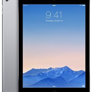 2014 Apple iPad Air 2 thinest with touch ID fingerprint reader retina display(64GB,Wifi,Space Gray) (Renewed)