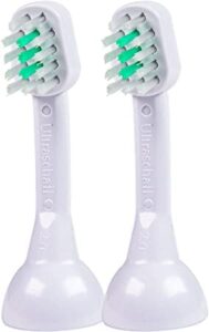 emmi-pet ultrasound bristle-head attachments (2 small size)