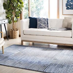 SAFAVIEH Galaxy Collection 5'3" x 7'6" Blue / Navy GAL115M Modern Non-Shedding Living Room Bedroom Dining Home Office Area Rug