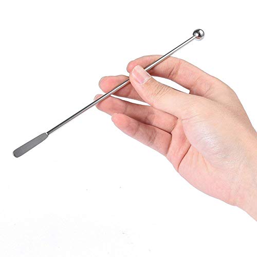 20 pcs Stainless Steel Coffee Beverage Stir Sticks Cocktail Stirrers Drink Swizzle Stick 7.4" Swizzle Stick Picks Tools