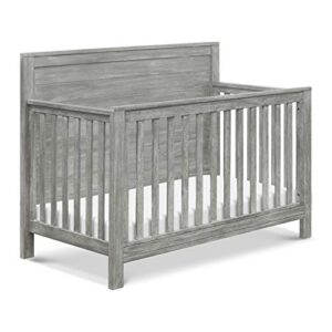 davinci fairway 4-in-1 convertible crib in cottage grey, greenguard gold certified