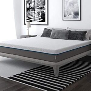 Signature Sleep Flex 10" Charcoal Gel Memory Foam Mattress - King