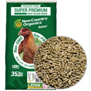 New Country Organics Soy-Free Corn-Free Layer Pellets, 35 lbs