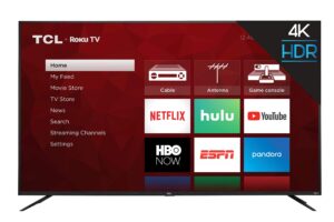 tcl 65s425 65 inch 4k uhd hdr smart roku tv (2019)