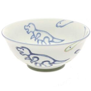 japanese 6-3/8" jurassic dinos soup/ramen bowl #140-198