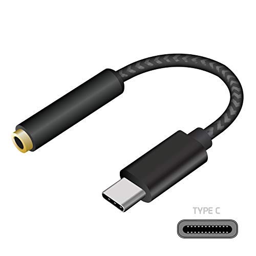 Cellet USBC Audio Adapter 3.5mm Stereo Convert Type-C to 3.5mm Audio Jack Headphone Adapter Extension Compatible to Galaxy S21 S20 S10 S9 S8 Note 20 10 9 MacBook Pro Air Pixel 6 Pro 5 4 3 XL iPad Pro