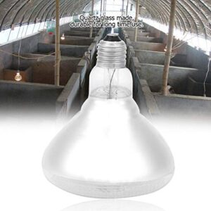 Eboxer Livestock Heat Lamp, 200W Sunlight Lamp Heating Light Bulb for Reptile Snake Piglet etc (200W)