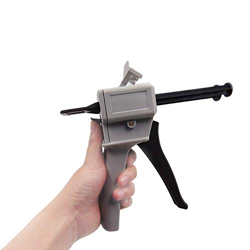 Dispenser Gun, 50ml Dispensing Gun Kit Impression Mixing Dispensing Dispenser AB Gun 1:1/1:2