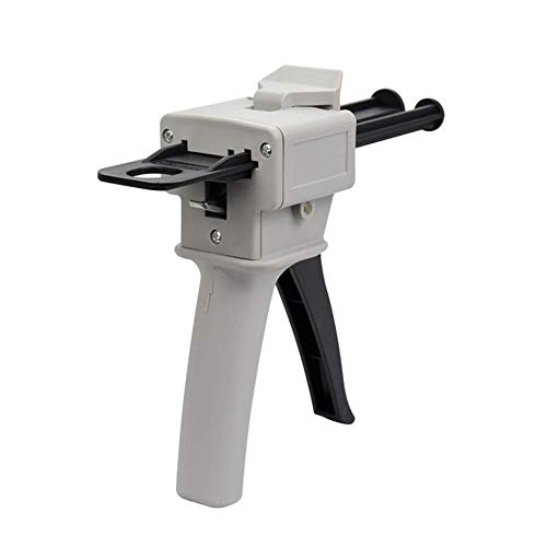 Dispenser Gun, 50ml Dispensing Gun Kit Impression Mixing Dispensing Dispenser AB Gun 1:1/1:2