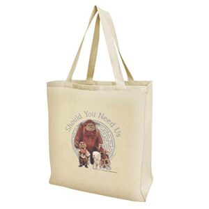 should you need us labyrinth with ludo hoggle and didymus grocery travel reusable tote bag