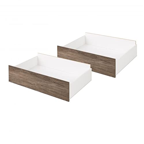 Prepac Select Storage Drawers – Set of 2 on Wheels