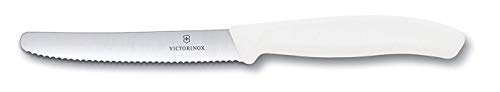 Victorinox Swiss Classic Paring Knife with Serrated Edge (White)