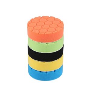 Lavino Spta 3 Inch (80mm) Buffing Pad Polishing Pad Buffer Polish Pads Kit for Car Polisher DIY Quality Select Color - (Color: Green)