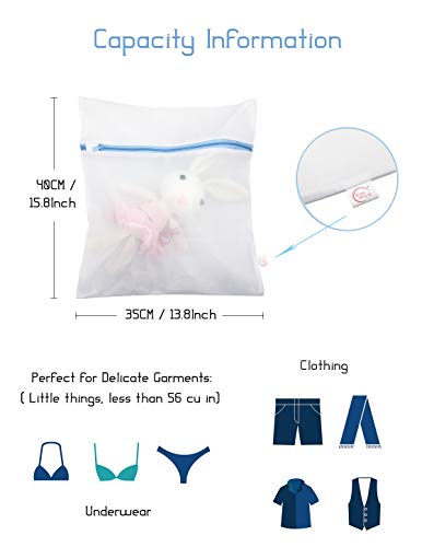 SUREMATE Mesh Laundry Bag for Delicates Lingerie Bags for Laundry Garment Bag Laundry Travel Bags