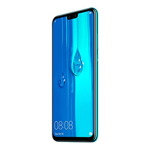 Huawei Y9 2019 (JKM-LX2) 4GB / 64GB 6.5-inches Dual SIM Factory Unlocked - International Stock No Warranty (Sapphire Blue)