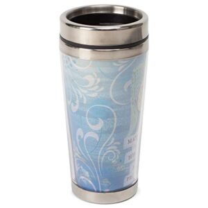 God and Angels Protect You 16 Oz Stainless Steel Travel Mug with Lid