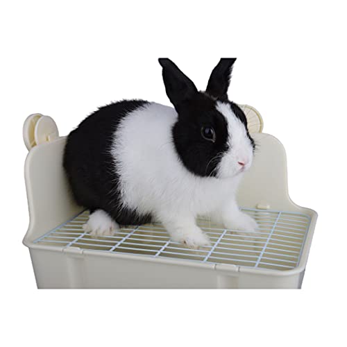 RUBYHOME Potty Trainer Corner Litter Box Pet Pan Bedding Small Animal, Rabbit Hamster Guinea Pig Ferret Gerbil Chinchilla