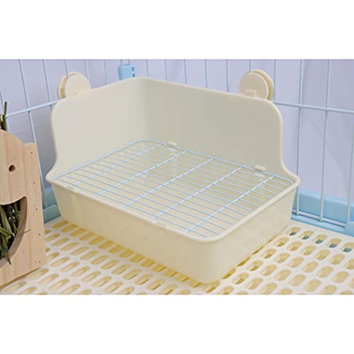 RUBYHOME Potty Trainer Corner Litter Box Pet Pan Bedding Small Animal, Rabbit Hamster Guinea Pig Ferret Gerbil Chinchilla