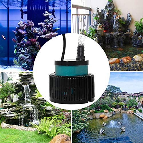 boxtech Submersible Water Pump, Aquarium Water Pump, Fountain Pump, 25W/ 35W/ 45W/60W Ultra Quiet Water Pump for Fish Tank, Aquarium, Pond, Fountain, Hydroponics and Statuary (528 GHP, 35W)