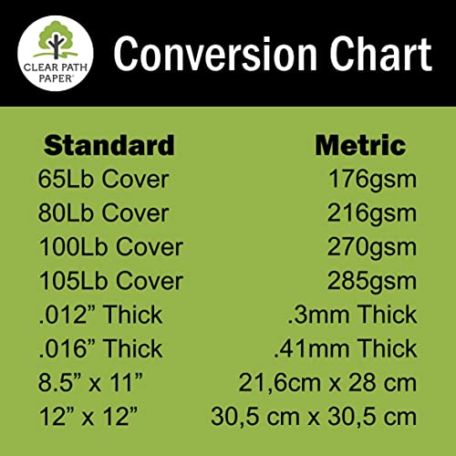 Light Gray Cardstock - 8.5 x 11 inch - 80Lb Cover - 50 Sheets - Clear Path Paper