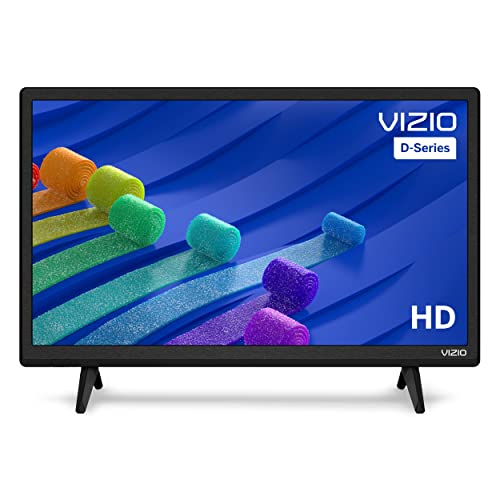 VIZIO 24-inch D-Series 720p Smart TV with Apple AirPlay and Chromecast Built-in, Alexa Compatibility, D24h-J09, 2021 Model