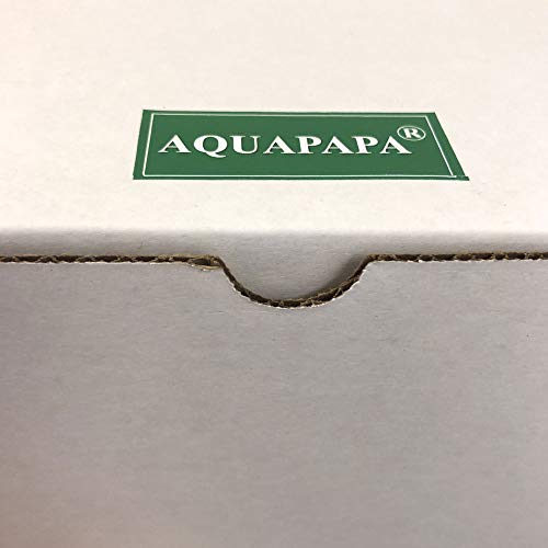 AQUAPAPA Bio Sponge Filter for Betta Fry Aquarium Fish Tank Up to 60 Gal ea. 3-Pack (L)