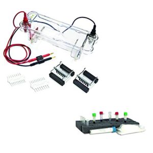 Parco Scientific PLE002P Electrophoresis Apparatus, 16 Samples per Gel, Two 7x7cm Casting Trays