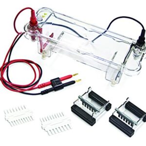 Parco Scientific PLE002P Electrophoresis Apparatus, 16 Samples per Gel, Two 7x7cm Casting Trays