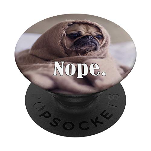 Pug PopSockets PopGrip: Swappable Grip for Phones & Tablets