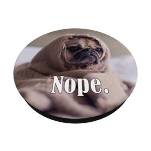 Pug PopSockets PopGrip: Swappable Grip for Phones & Tablets