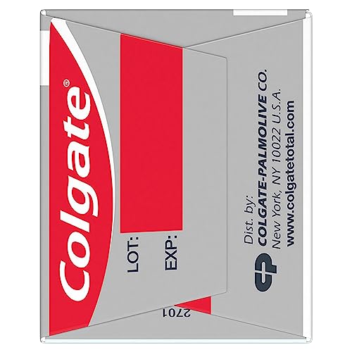 Colgate Total Toothpaste with Whitening, Clean Mint, 4.8 Ounce (Pack of 4)