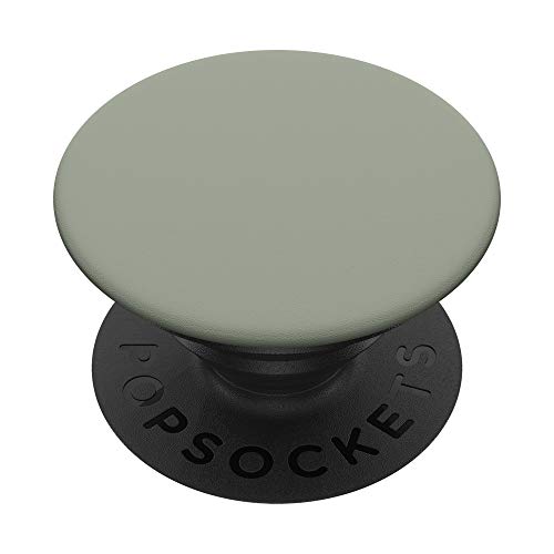 Solid Desert Sage Grey Green Color PopSockets Swappable PopGrip