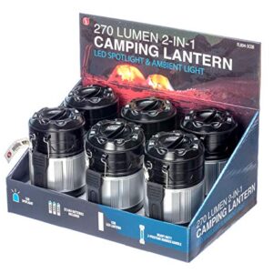 SE 270 Lumens 2-in-1 Camping Lanterns (6-Pack) - FL804-3COB