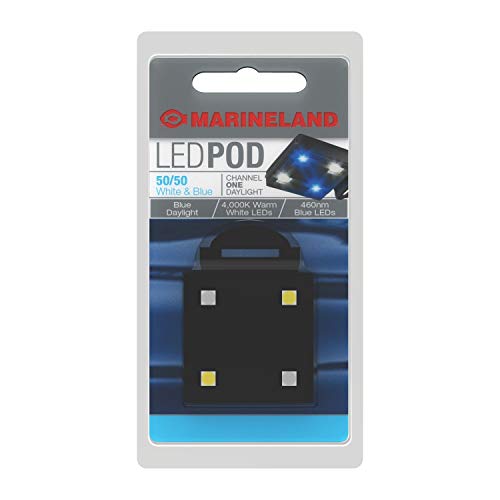 MarineLand 50/50 White & Blue LED POD