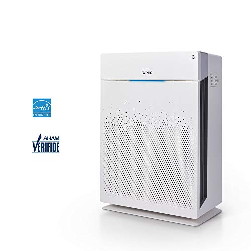 Winix HR900, Ultimate Pet 5 Stage True HEPA Filtration Air Purifier, 300 Sq. Ft, White