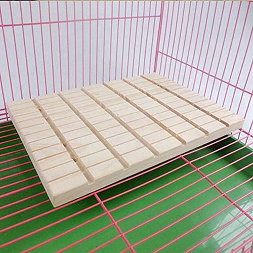 Bunny Toys Rabbit Foot Pad Chinchilla Guinea Pig Scratching Wood Board