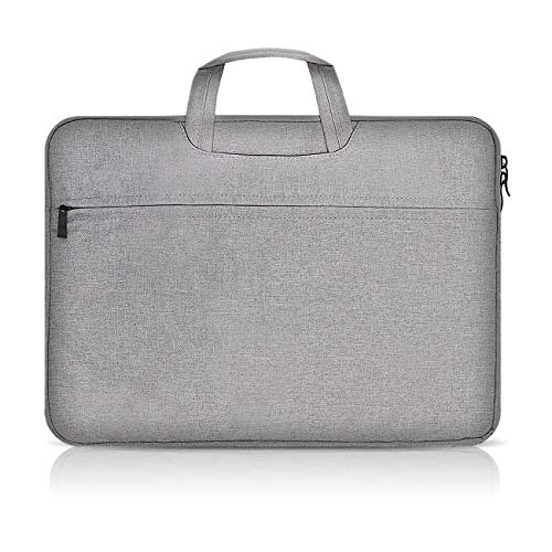 Master Lin Laptop Sleeve Compatible with 15.6 inch MacBook chromebook,Notebook Computer, Polyamide Multifunctional Briefcase Bag, Grey