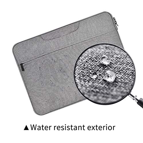 Master Lin Laptop Sleeve Compatible with 15.6 inch MacBook chromebook,Notebook Computer, Polyamide Multifunctional Briefcase Bag, Grey