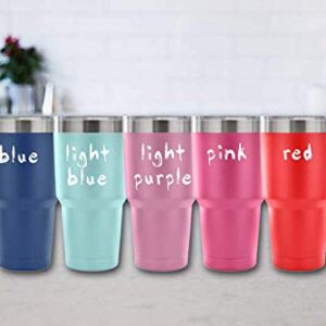 You Can Just Supercalifuckilistic Kissmyassadocious 30oz Tumbler Stainless Steel Travel Mug, double wall, clear lid, Polar Camel