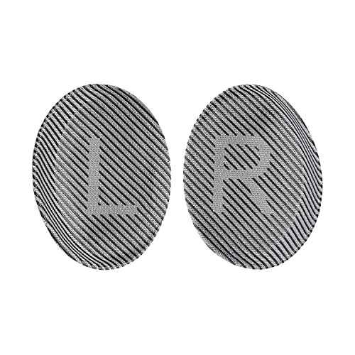 Replacement Ear-Pads Cushions for Bose QuietComfort-35 (QC-35) and QuietComfort-35 II (QC-35 II) Over-Ear Headphones (Silver)