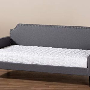 Baxton Studio Daybeds, Twin, Grey