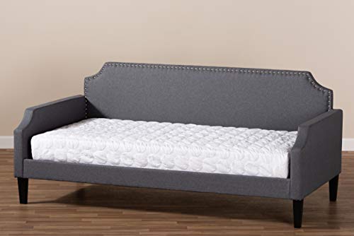 Baxton Studio Daybeds, Twin, Grey