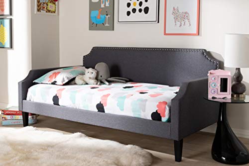 Baxton Studio Daybeds, Twin, Grey