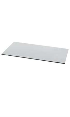 SSWBasics Tempered Glass Shelf - 12" W x 24" L x 3/16" - Set of 2