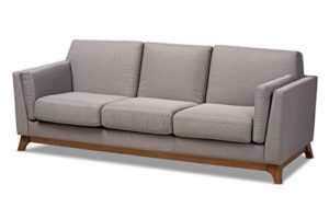 baxton studio sofas grey