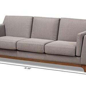 Baxton Studio Sofas Grey