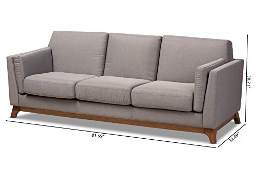 Baxton Studio Sofas Grey