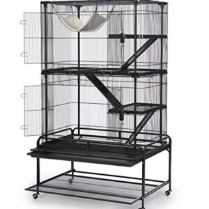 Prevue Pet Products Deluxe Critter Cage 484B, Black